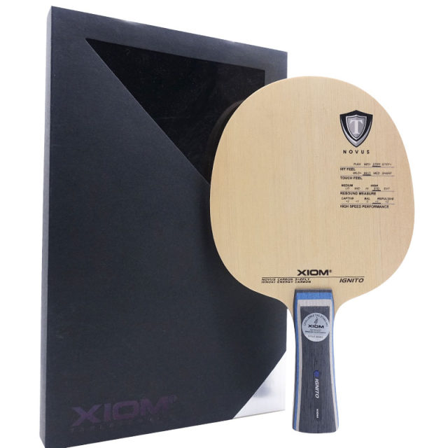 Sun table tennis XIOM IGNITO Yikatu cypress carbon table tennis blade ...