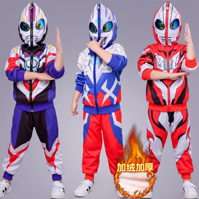 Ultraman Zero clothes winter boys' suits children's new autumn and ...