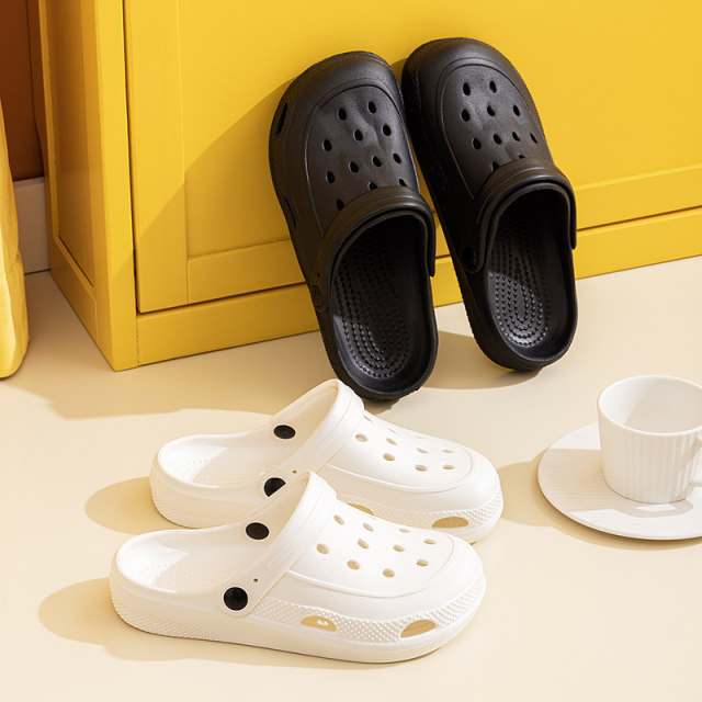 2024 New Men's and Women's Croc Shoes Summer Indoor and Outdoor Couples ...