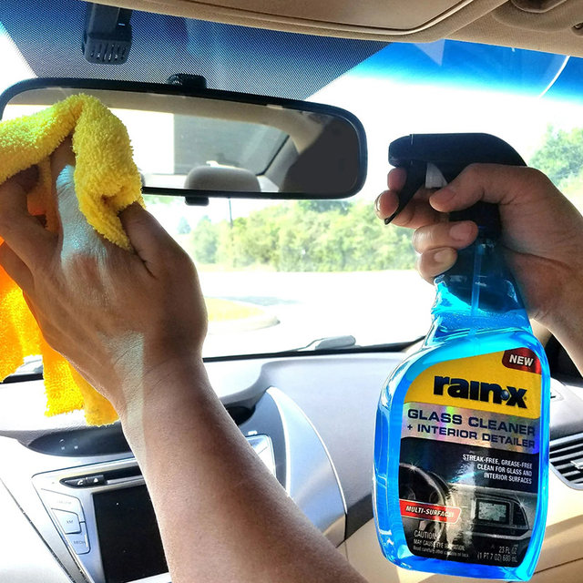 Rainx car windshield inner interior cleaner window window cleaning ...
