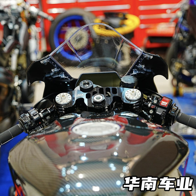 Italian IMA Yamaha YZF-R1/M modified adjustable steering column upper ...
