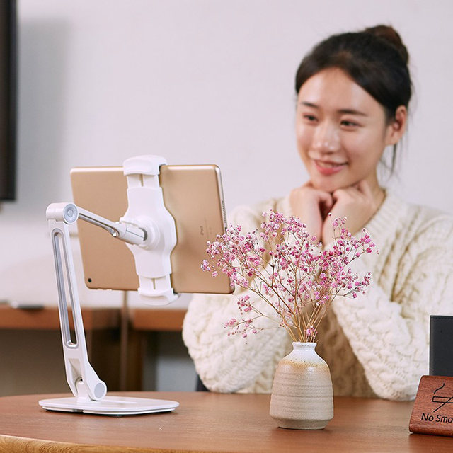 Tablet stand lazy desktop multifunctional suitable for ipadpro bedside stand mobile phone tablet ...