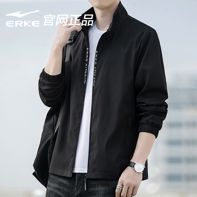 Hongxing Erke sports jacket men's 2025 spring windproof and water-proof ...