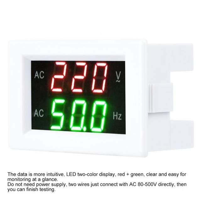 Frequency Counter Generator Dual Display LED Digital AC