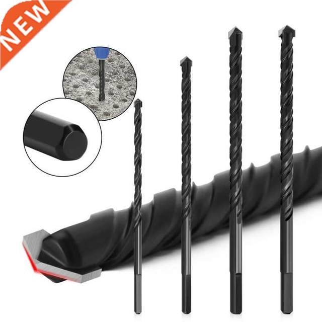 6-12mm Carbide Drill Bit Triangle Shank Brick Concrete