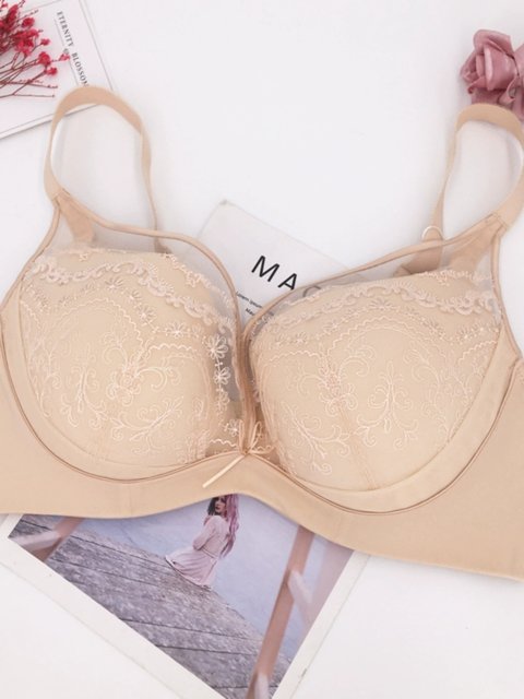 Manny Finn bra genuine soft steel ring light cup adjustment large cup ...