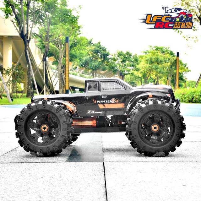 Zhiding's new MT8 brushless violent four-wheel drive big truck RC ...