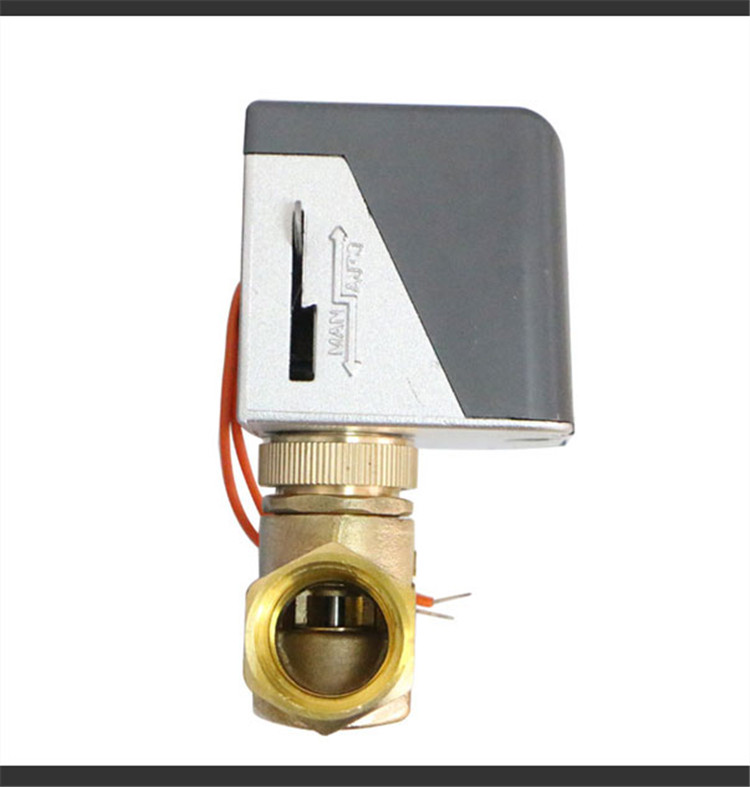 Genuine Amico electric two-way valve brass thickened electric valve air ...