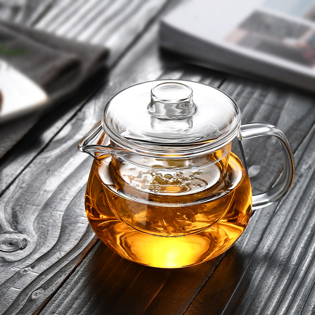 Glass teapot household high temperature resistant teapot 2024 new tea ...