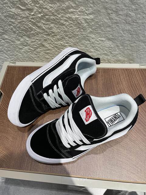 Jidi Vans Knu Skool bread shoes low top shoes retro VR3 LX black and ...