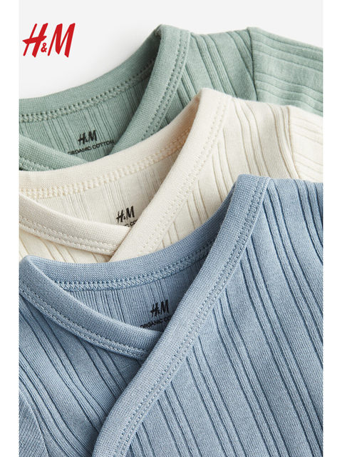 HM children's clothing baby baby baby baby girl jacket 3 pieces of ...