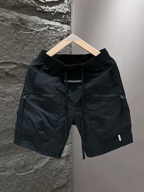 New summer men's quick-drying work shorts Korean style versatile loose ...