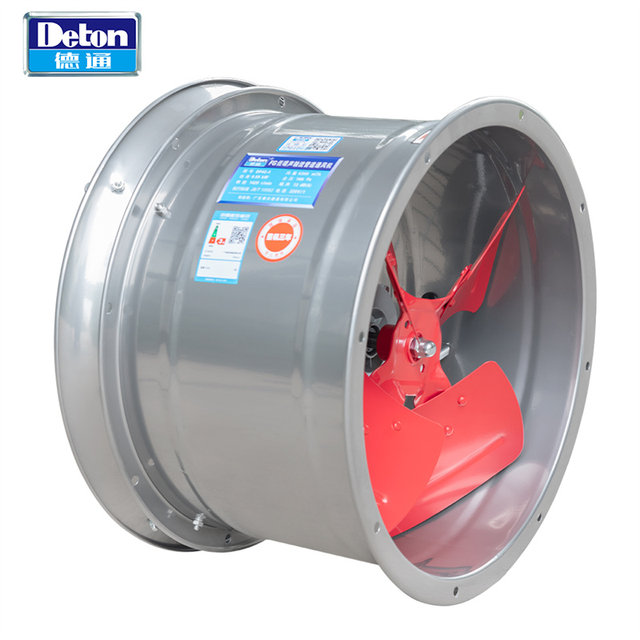 Detton Detong fan industry low noise pipeline axis flow fan high-power ...