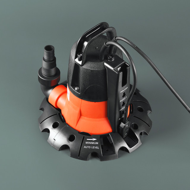 Low water level automatic sump pump basement water shallow suction ...