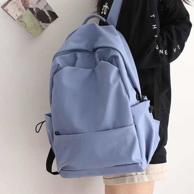 Muji MUJ Japanese NR forest large-capacity solid color backpack for ...