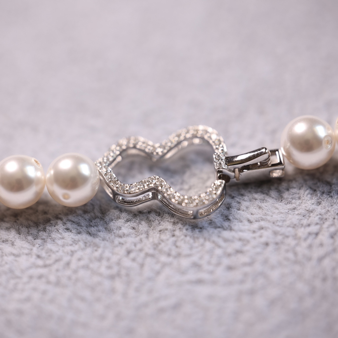 Seiko sterling silver s925 buckle diy jewelry accessories gourd ins style mother chain buckle ...