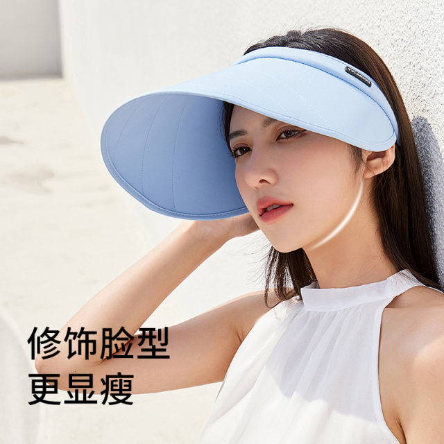 VVC sun protection hat women's summer new style face-covering large ...