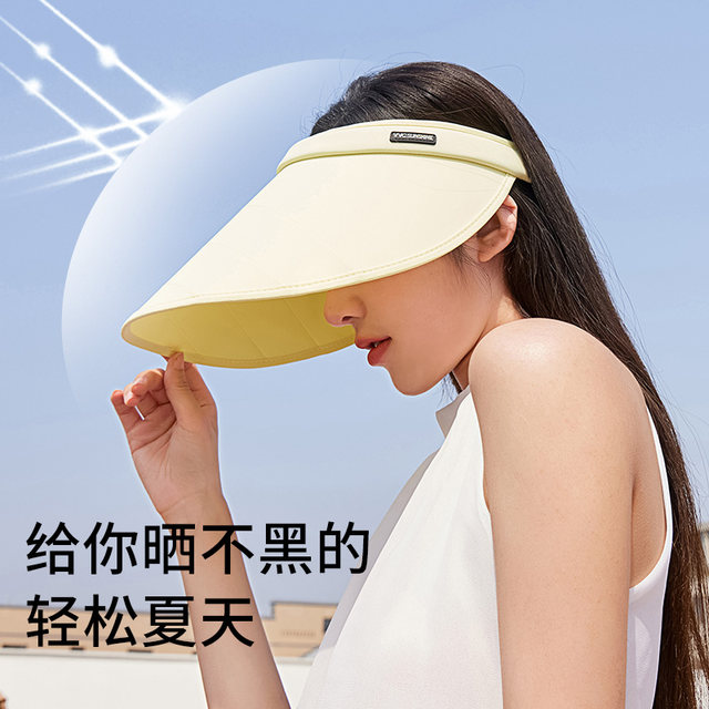 VVC sun protection hat women's summer new style face-covering large ...