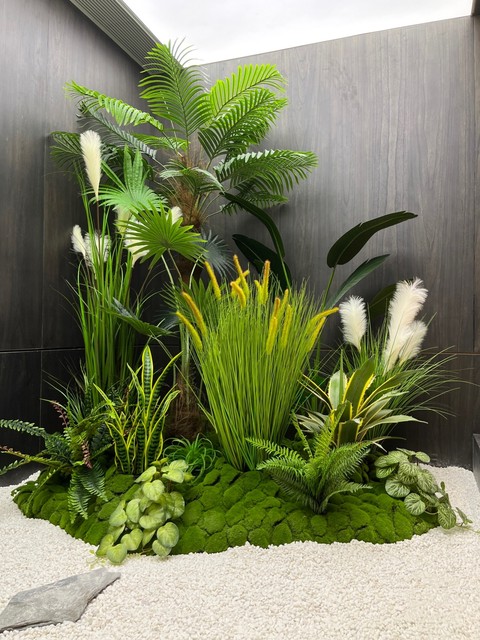 Simulation green plant landscaping decorative decoration fake green ...