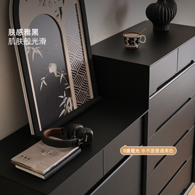 Eddie Kaluka solid wood five bucket cabinet simple modern bedroom ...