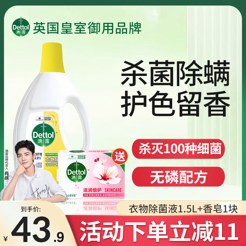Dettol Clothing Degerming Liquid - Household Disinfectant for Underwear ...