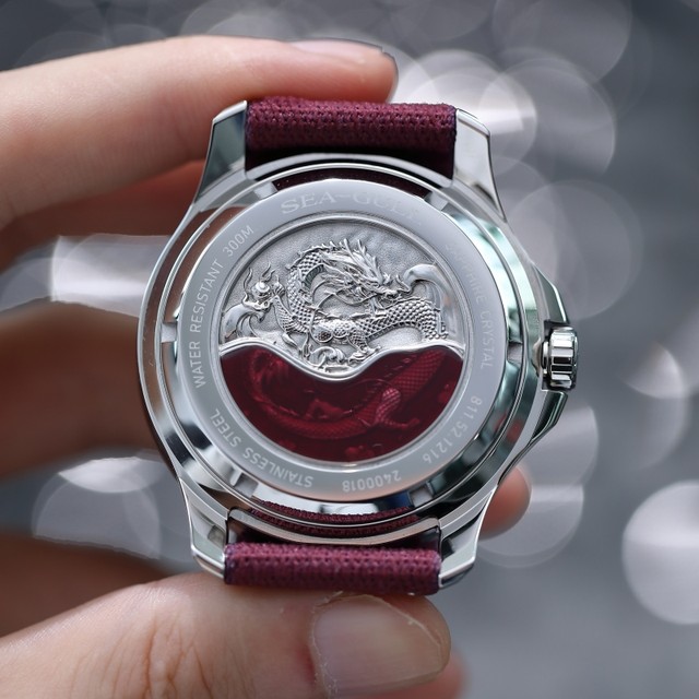 Seagull watch men's Ocean Star Four Sea Dragon King waterproof diving luminous fully automatic ...