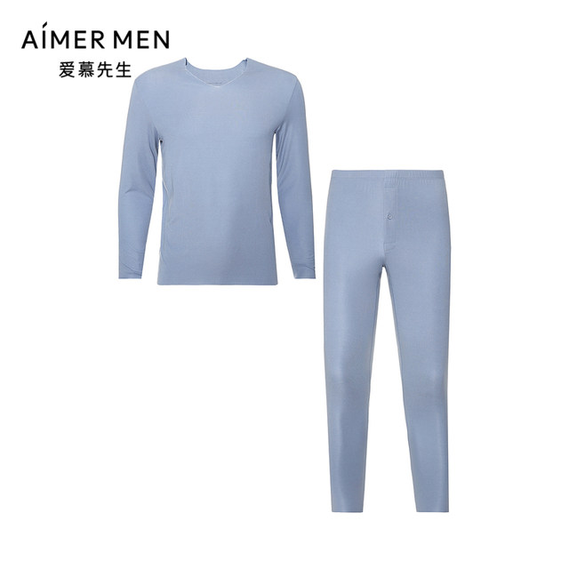 Mr. Aimu thermal underwear men's modal thin net mark soft elastic 3A ...