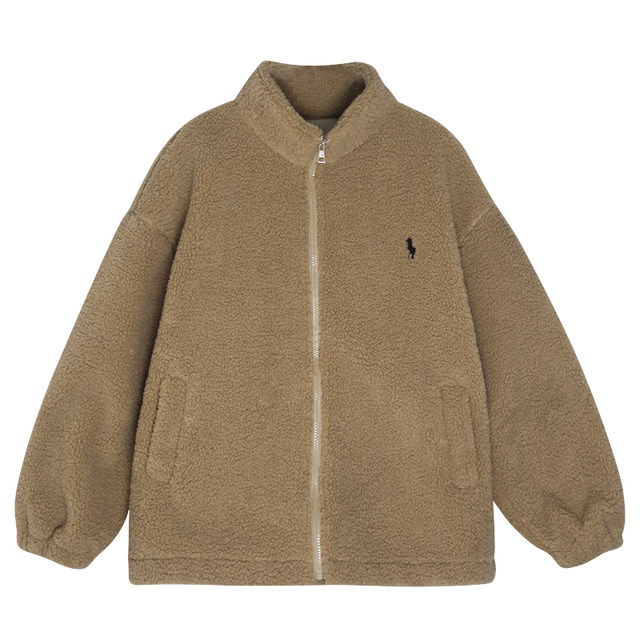 Wu 77 Korean embroidery, shaking velvet lamb hair, the neutron female ...