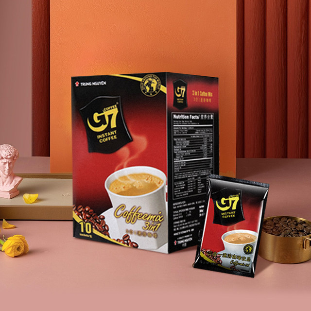 g7 coffee Vietnam authentic g7 coffee three-in-one instant original flavor imported independent ...
