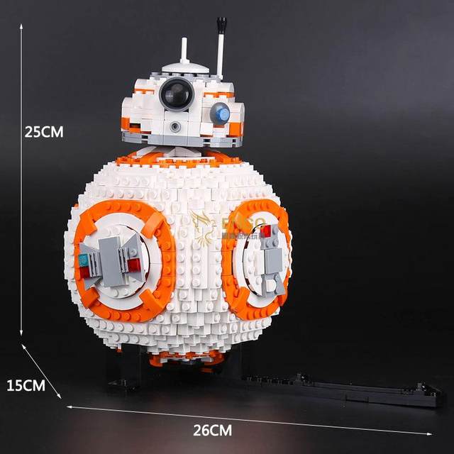 Puzzle building 75187 Star Wars BB8 robot adult assembled Chinese ...