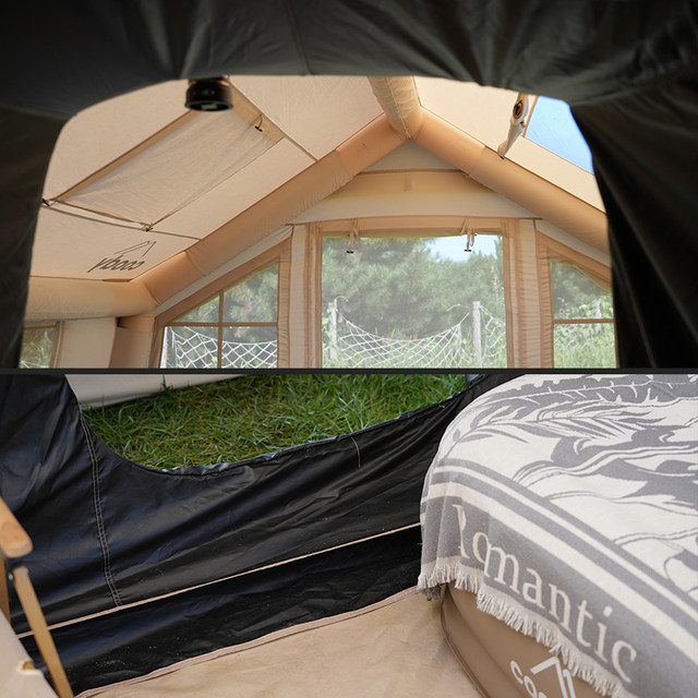 Junxin cooly link tent living room splicing Xintu ball tent connecting ...