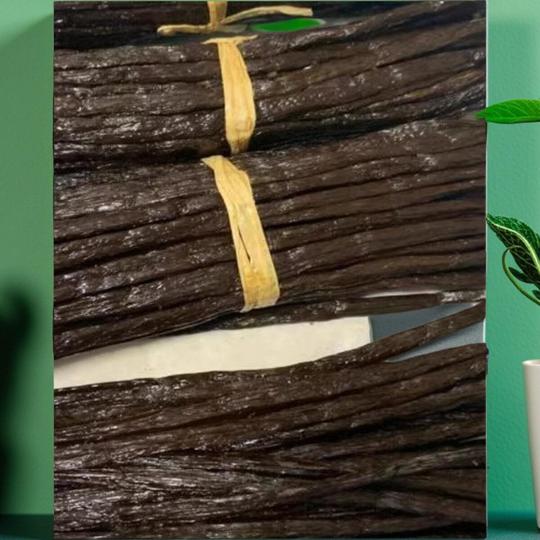 Madagascar Bourbon Vanilla Pods - Premium Quality, 50g