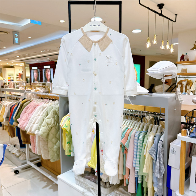 Absorba Baby Jumpsuit 24 Winter Korean Purchasing Baby Long Sleeve ...