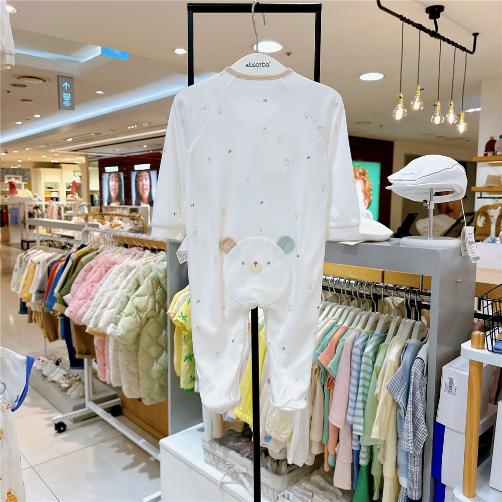 Absorba Baby Jumpsuit 24 Winter Korean Purchasing Baby Long Sleeve ...