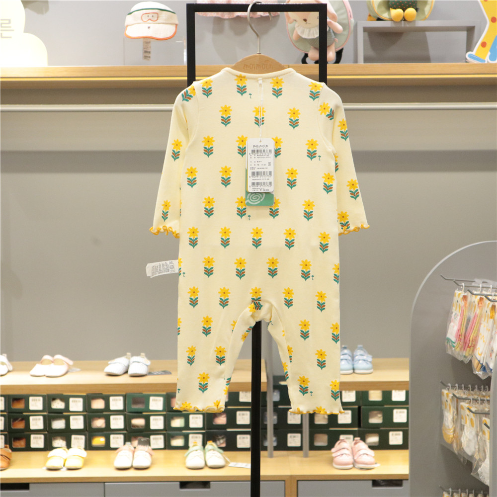 Now 1 discount moimoln Xiaoyunduo Korean children's clothing purchase 23 baby onesies spring and ...