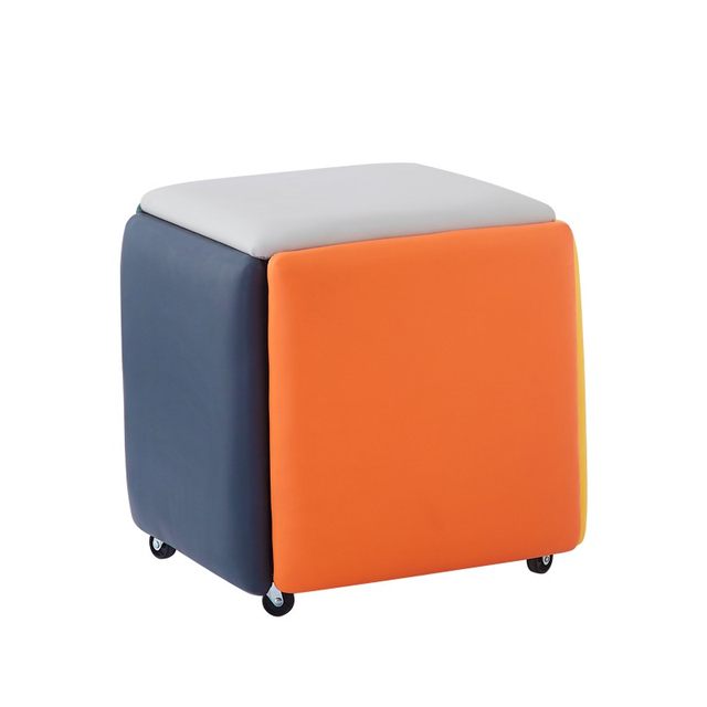 Rubik's cube combination stool household dwarf stool multi -functional ...