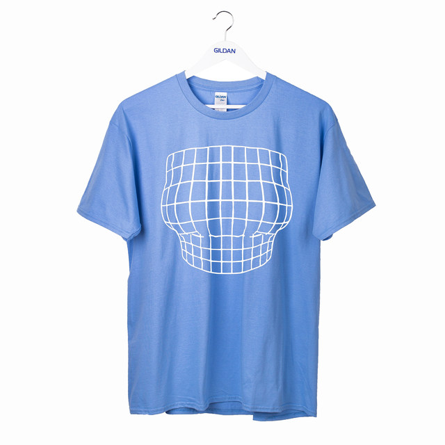 A magical T-shirt with visual trap effect, short-sleeved spoof illusion ...