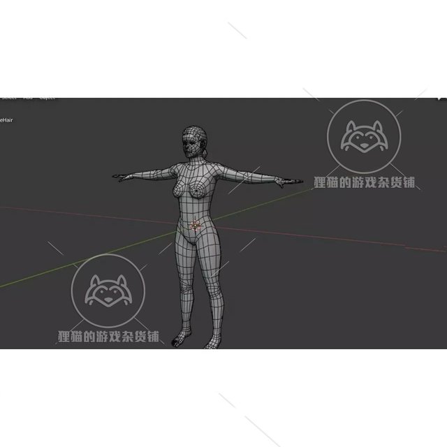 Unity Human Female Woman Anatomy Muscle Female Skeleton Model 1.0