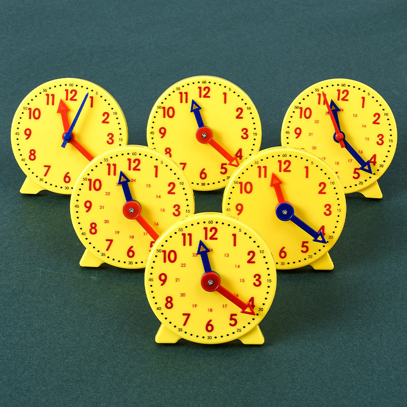 Montessori Mathematics Clock for Teaching Time to Kids