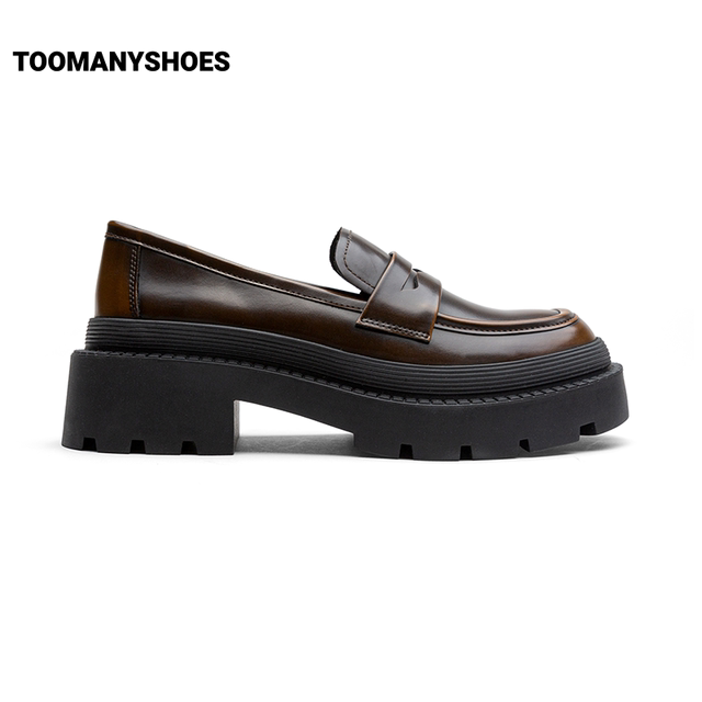 TOOMANYSHOES Under the Sakura Tree College Wind Wind Bottom Lefu Shoes