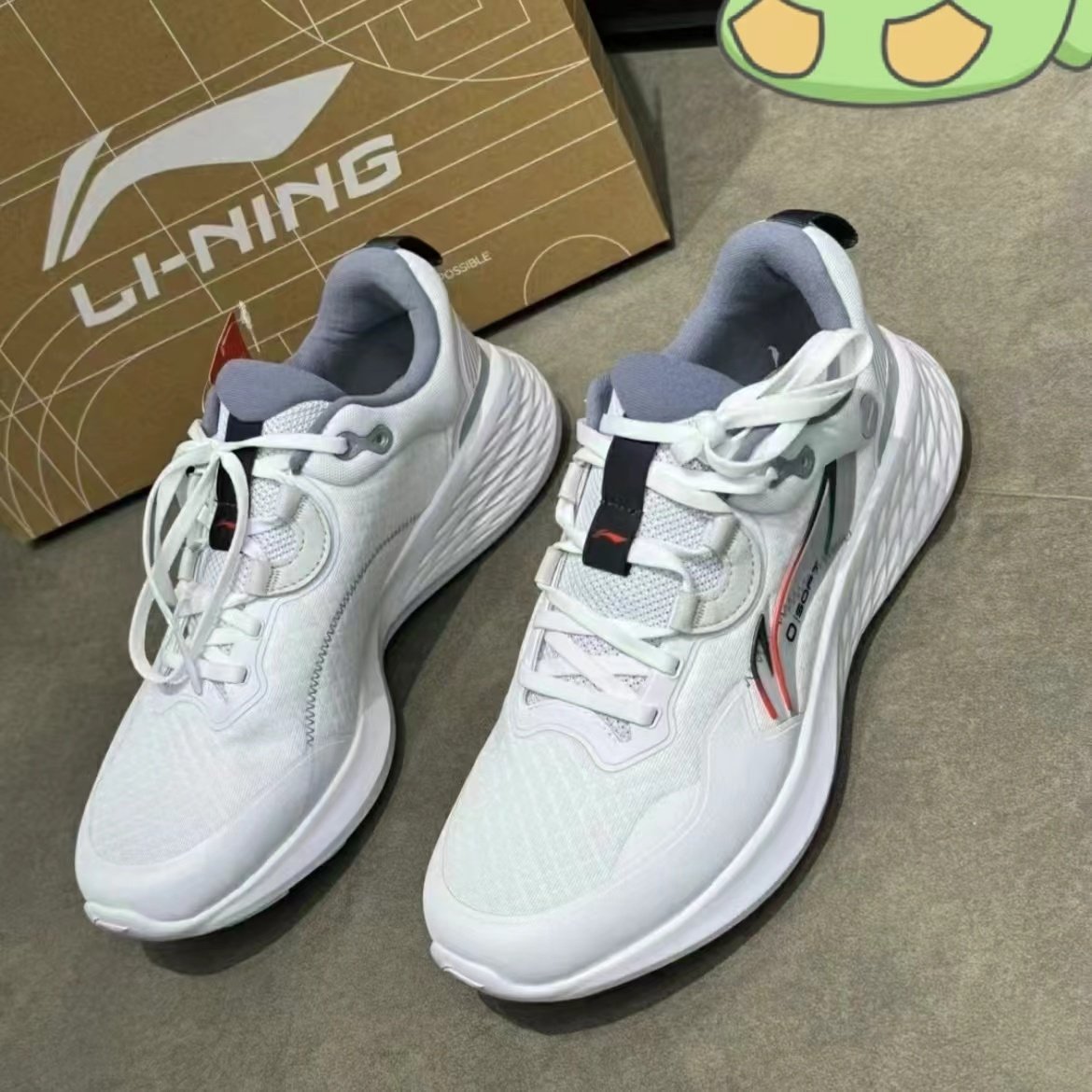 Lining/Li Ning Soft Element Leisure Sports Low Gangs Anti-Slip running ...