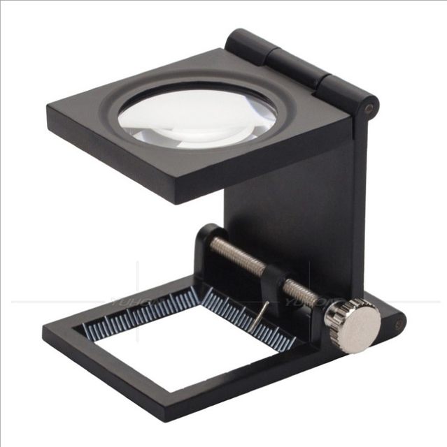 Look at the fabric density longitude and latitude magnifying glass high ...