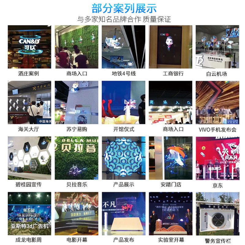 Holographic 3D Projector Naked Eye Fan - Three-Dimensional Air Imaging ...