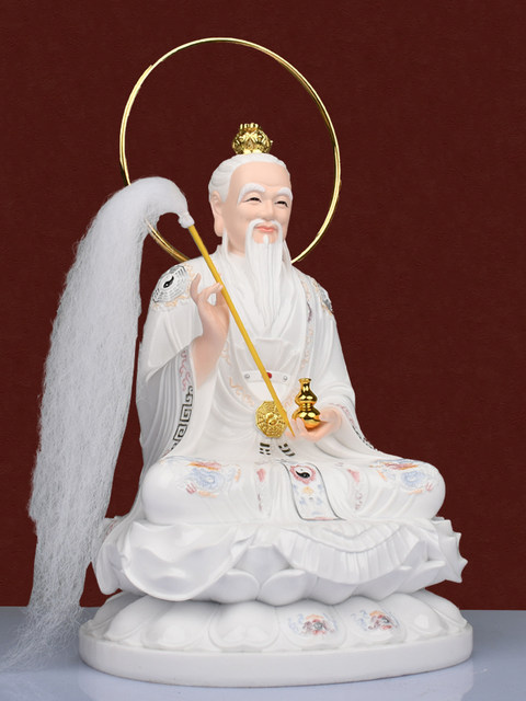 Lao Jun statue of the ancestor of Sanqing Road, the statue of Laojun ...