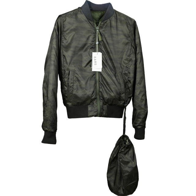 Foreign trade double -sided down jacket female 2024 spring and autumn ...