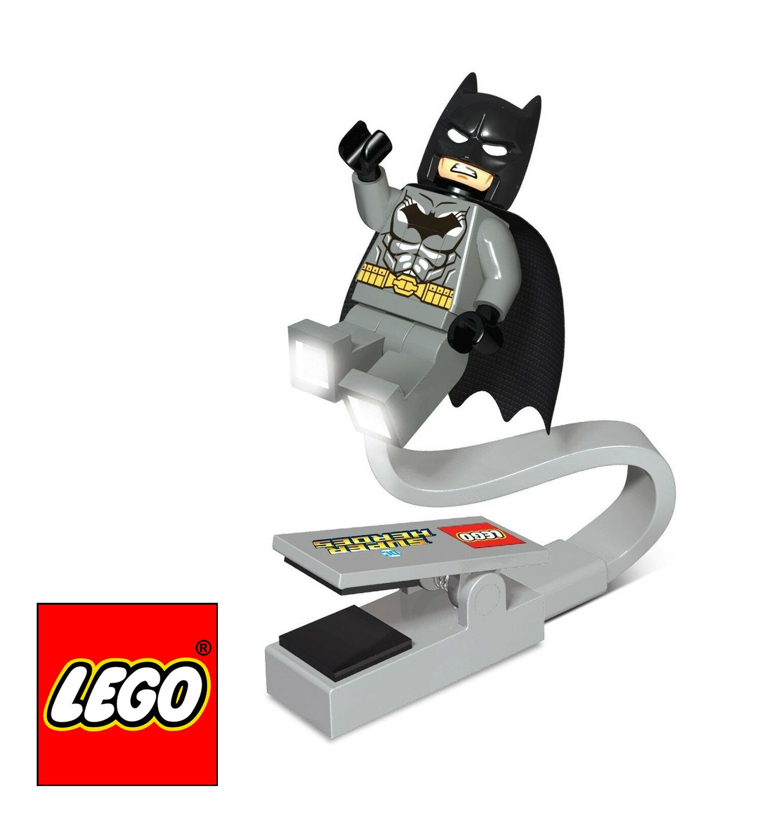 LEGO Batman Star Wars LED csíptetős lámpa - USB-ről működő olvasólámpa