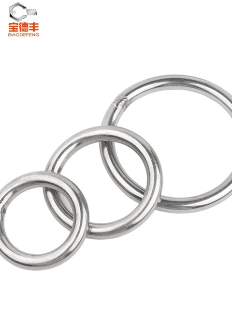 304 stainless steel solid seamless steel ring O-ring seamless ring ...