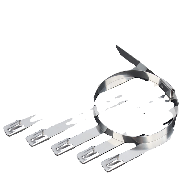 304 stainless steel cable tie self-locking tightening outdoor high ...