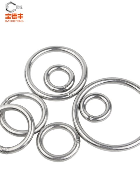 304 stainless steel solid seamless steel ring O-ring seamless ring ...