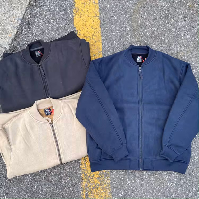 KRIFFMAYER old model special price thickened velvet CityBoy loose retro ...